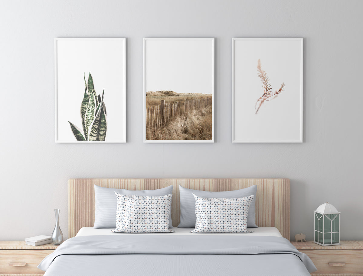 Set of 3 wall prints, nature prints, printable wall art, modern art ...